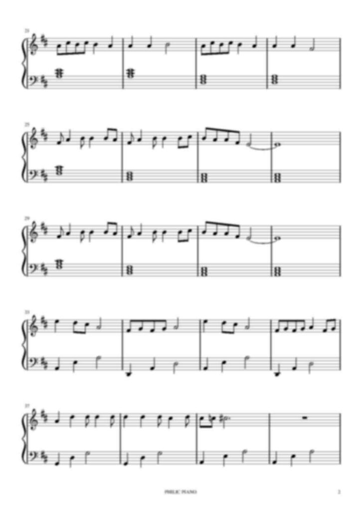 Jashn-e-Bahara | Piano Notes/Sheets/MIDI | Philic Piano