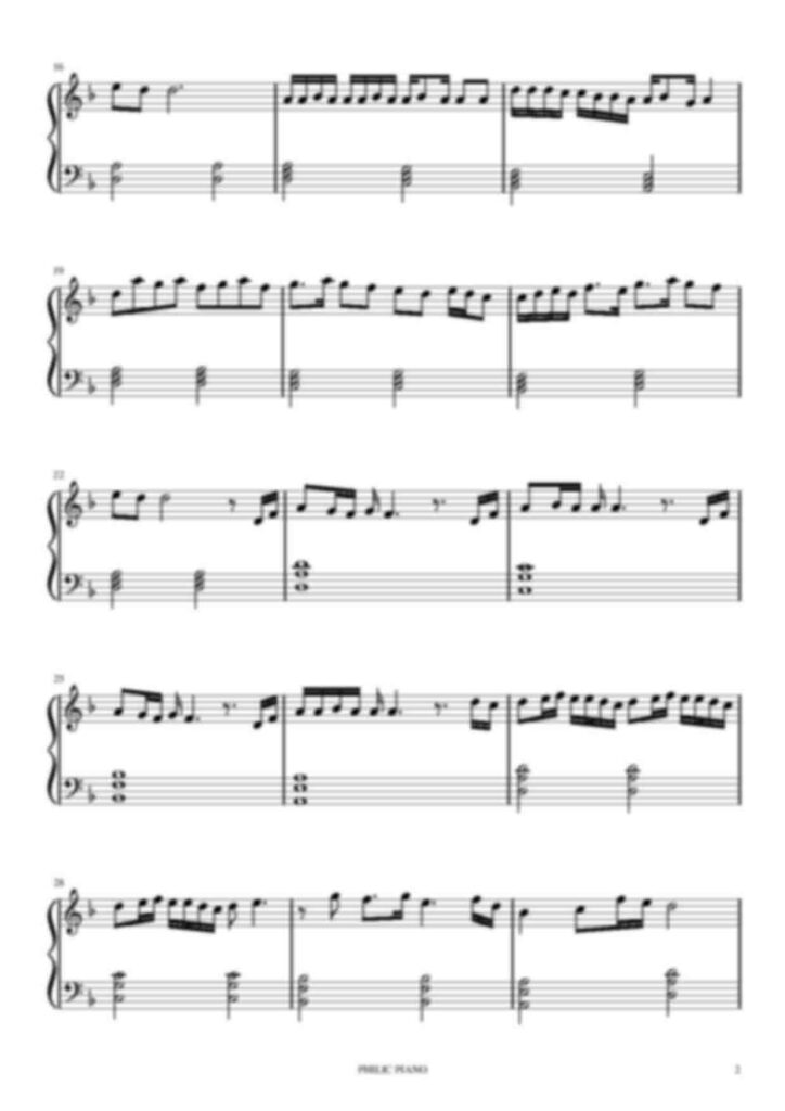 Teri Meri | Piano Notes/Sheets/MIDI | Philic Piano