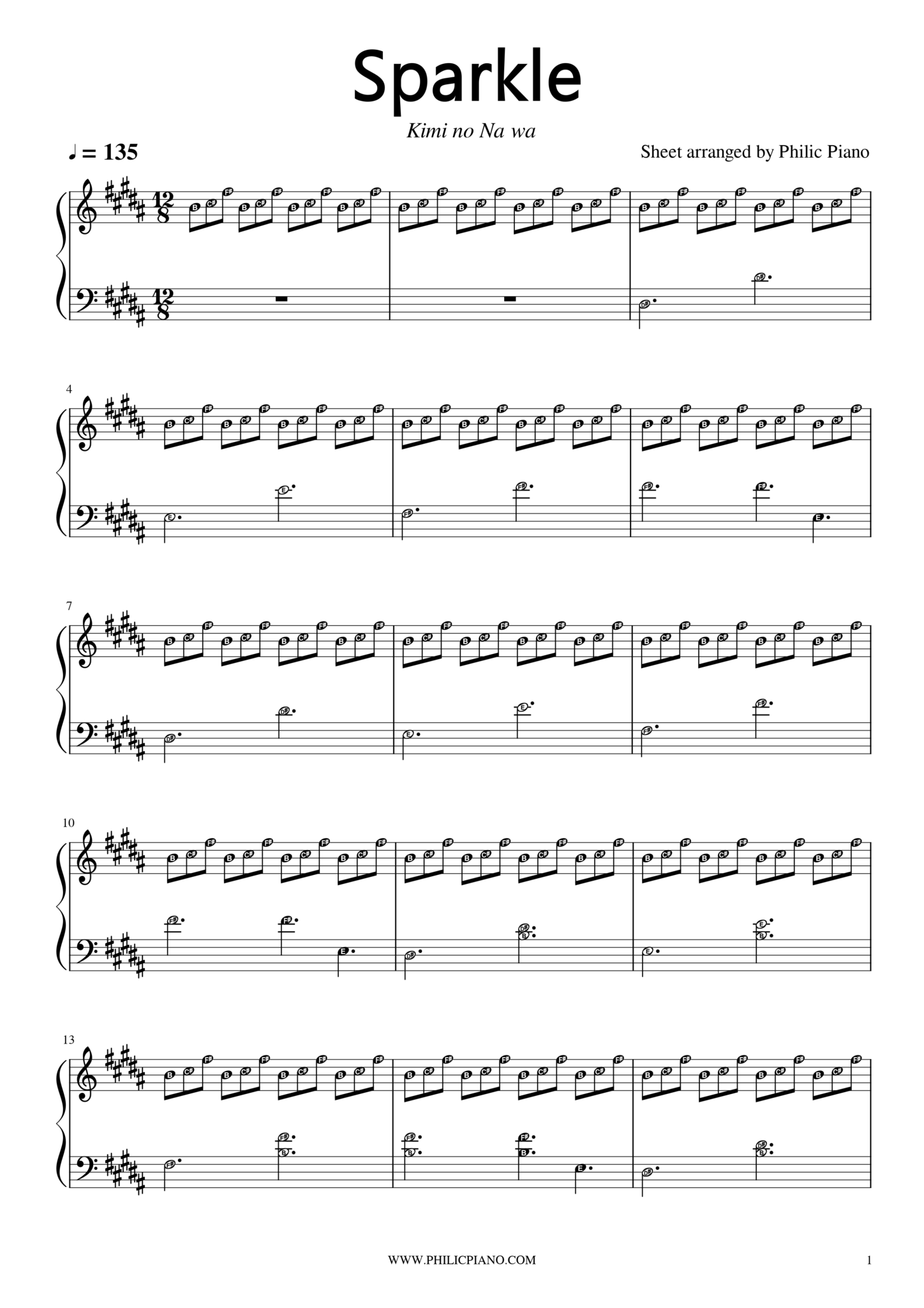 Sparkle | Philic Piano